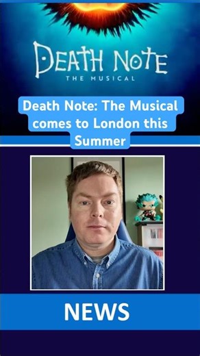 Death Note: The Musical comes to London this Summer #DeathNote #DeathNoteTheMusical #Shorts