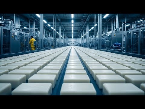 Inside the Soap Factory – (Full Process) How Million-Dollar Soap Is Made