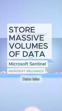 Store security data up to 12 years. #MicrosoftSentinel #datalake #microsoftsecurity #threatdetection