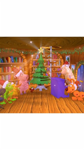 Merry Christmas from WordWorld! #Christmas #wordfriends #wordworld | WordWorld