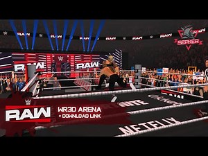 WWE RAW ON NETFLIX 2025 ARENA V1 FOR WRESTLING REVOLUTION 3D!