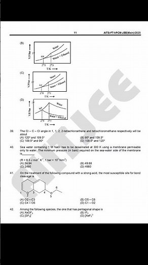 FIITJEE AITS JEE MAINS 2025 QUESTION PAPER - 1 | #jee #jeemain #motivation #pyq #iit #allindiaranker