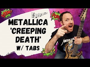 Metallica Creeping Death Guitar Lesson + Tutorial