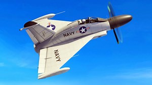 The first VTOL fighter that took off on its tail