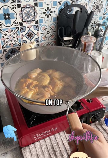 Effective Anti Oil Splattering Tool for Cooking