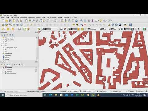 How to Download Building from OpenStreetMap using QGIS & 3D Building Animation