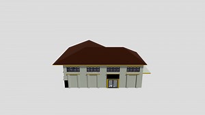 Kantor Pos - Download Free 3D model by rifqidm