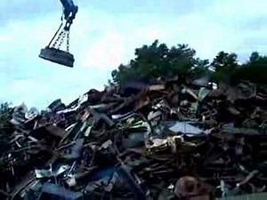 going to the scrap yard