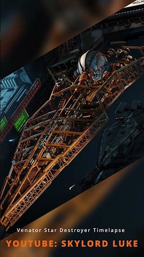 Venator Star Destroyer - Build Timelapse