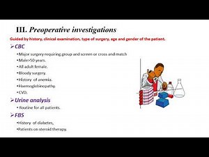 Preoperative assessment of patient