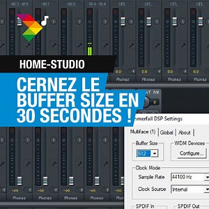 🎚 Home Studio - Comprendre facilement le Buffer Size en 30 secondes ! 👇 #Daw #BufferSize #audio | Mass'In Music - Sonovente.com