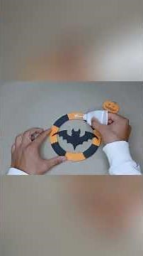 🎃 DIY Cardboard Halloween Dreamcatcher | Easy Spooky Room Decor! #halloween #diy #dreamcatcher