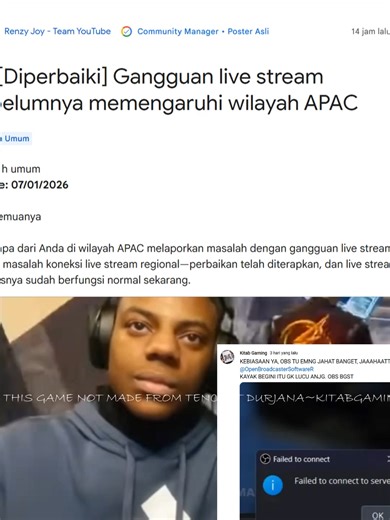 Nasib Aplikasi Pihak 3🥀 Besok-besok coba parani youtube Follow my Instagram: https://www.instagram.com/kitabgaming/ Joint my Community Reddit: https://www.reddit.com/r/stopACrpghardcore/ Follow my TikTok: https://www.tiktok.com/@kitabgaming Subscribe: https://www.youtube.com/@kitabgaming9350?sub_confirmation=1 #fypp #youtubers #youtube #streamer #indonesia #obs #meme #ishowspeed