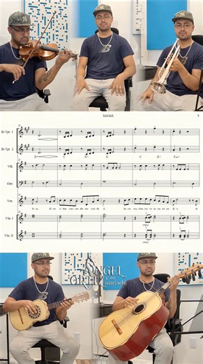 78K views · 1.9K reactions | Mamá ❤️ Partituras aquí: https://drive.google.com/drive/folders/10iRt3bndbp9IsGfrTMeVu5PAjH3GM4zp Escucha mi música en Spotify: https://open.spotify.com/track/6x4QWOyOtPGM4NrYcc7aNG?si=Yr9COpPCSHKf-S7kFqSpPQ | Angel Ortiz y su Mariachi | Facebook