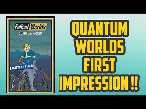 Quantum Worlds First Impression !! - Fallout 76