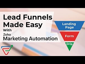 Zoho Marketing Automation Tutorial: Landing Page, Signup Form & Drip Campaign