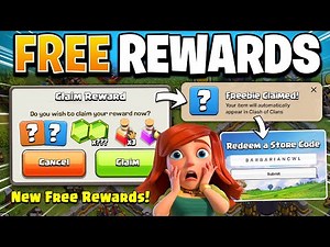FREE Gems & Rewards Redeem Code by Supercell for Everyone to Claim in Clash of Clans!