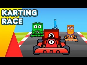 Numberblocks Karting Race
