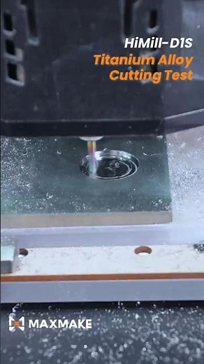 Can a Desktop CNC cut TITANIUM? 🤯 HiMill D1S vs. TC4