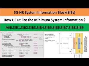 5G MIB & SIBs || System Information Block || Master Information Block
