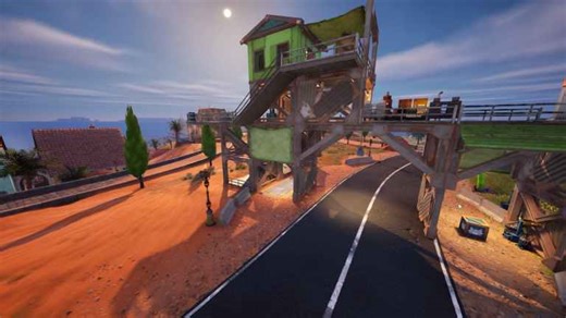 Where to repair vehicle damage at service stations in Fortnite (Service Station locations)