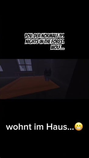 Der normale wolf! #roblox #99nightintheforest #shorts