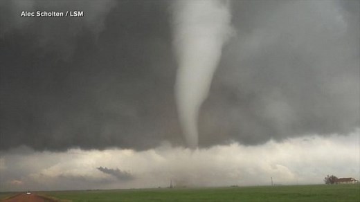 Tornadoes touch down in Texas