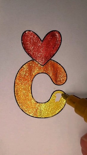 56K views · 526 reactions | #colorart #coloring #glitter #color C ❤李 | Color Art | Facebook