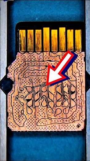What’s Inside an SD Card? Extreme Scratch Test & Internal Circuit Reveal (4K)