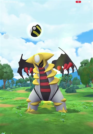 Pokemon go - go pass Giratina (IV’s 15/13/10)