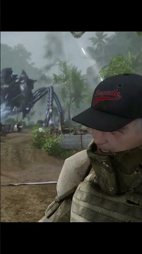 Crysis 1 Remastered - Exodus, The attack of a huge Ceph Hunter