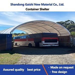 [Hot Item] Dome Shelter Tensile Fabric Canopy Roof Industrial Storage Container PVC Tent
