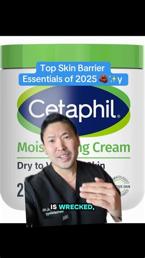 Dr. Daniel Sugai, MD, FAAD on Instagram: "Over-exfoliating + too many actives = barrier damage. Strong barrier = better skin results. Less irritation. More glow. Products mentioned: • Cetaphil Moisturizing Cream A true barrier staple. Great for face and body. • Cocokind Ceramide Barrier Serum Lightweight but effective. • La Roche-Posay Cicaplast Balm B5 My go-to for irritation, post-procedure care, or overdoing retinoids. Panthenol + madecassoside = skin-calming gold. • Hydrolatum A heavy occlus
