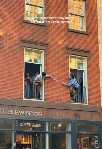 Enjoying a Beautiful Spring Day in NYC