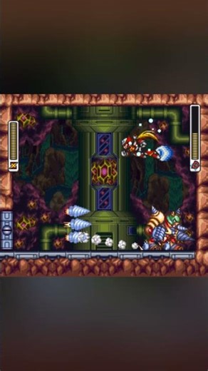 Vs Tunnel Rhino - Mega Man X3 - Zero Project #snes #megaman #nodamage