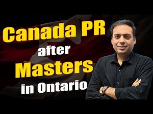 Ontario Masters Graduate Stream & International Student Stream for Canada PR