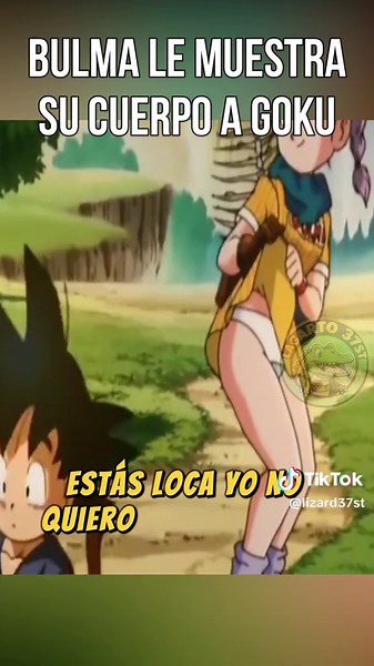 Bulma le enseña su cuerpo a Goku #dragonballz #dBs #dbz #vegeta #fy #fyp #goku #bulma #kakarotto