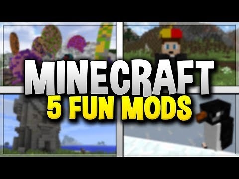 5 FUN MINECRAFT MODS! - Top Minecraft Mods for 1.12 (#2)