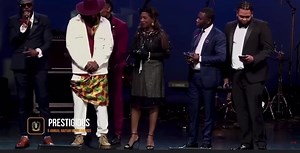 36K views · 2.3K reactions | Guy Wewe | Kikko Lyrixx resevwa pri pou kolaborasyon yo ki te soti 15 Janvye 2023 ki gen tit “ En Dernier “ nan seremoni Prestigious Music Awards | Guy Wewe | Facebook