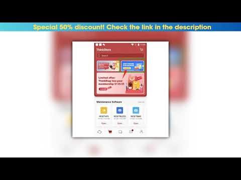 Unboxing THINKDIAG T-CODE All Cars Full Softwares 1 Year ECU Coding Activate Test Full System 15 Re