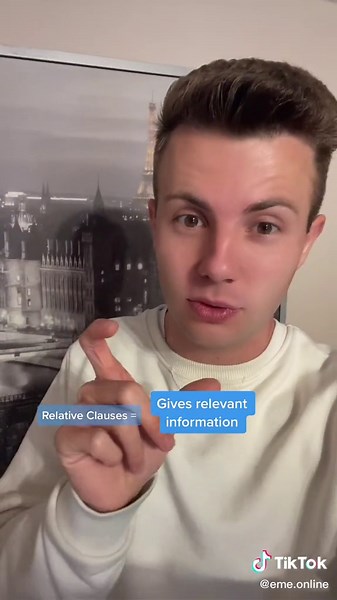 Understanding Defining Relative Clauses in English