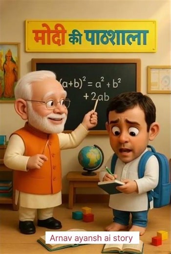 Modi ki Pathshala #cartoon #facts #ai #animation #motivation #moralstories