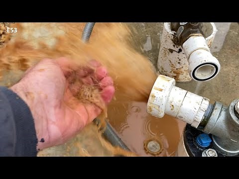 Well Water So Dirty!! | How to Flush a Well and Install a Well Screen