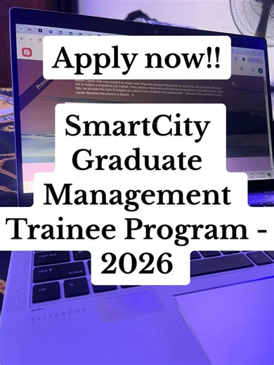 SmartCity Graduate Management Trainee Program 2026