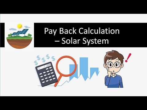 How to calculate Return on investment (ROI)/ Pay Back Period for Solar #solar #Payback #Saving #roi