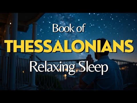 Relaxing Sleep 😴 Book of Thessalonians ❤️ | for Sleep, Peace & Reflection