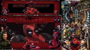 DeadPool Fx3 Pup Pack (Backglass and topper) Supports SSF