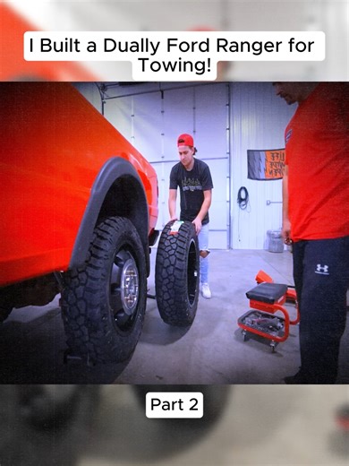 Building a Dually Ford Ranger for Towing