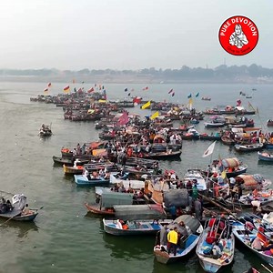 "Donate today to support Prasad distribution at Mahakumbh 2025. Together, let’s serve those on their spiritual journey." | Pure Devotion Foundation