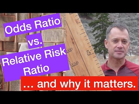 Odds Ratio Vs Relative Risk Ratio - And Why It Matters